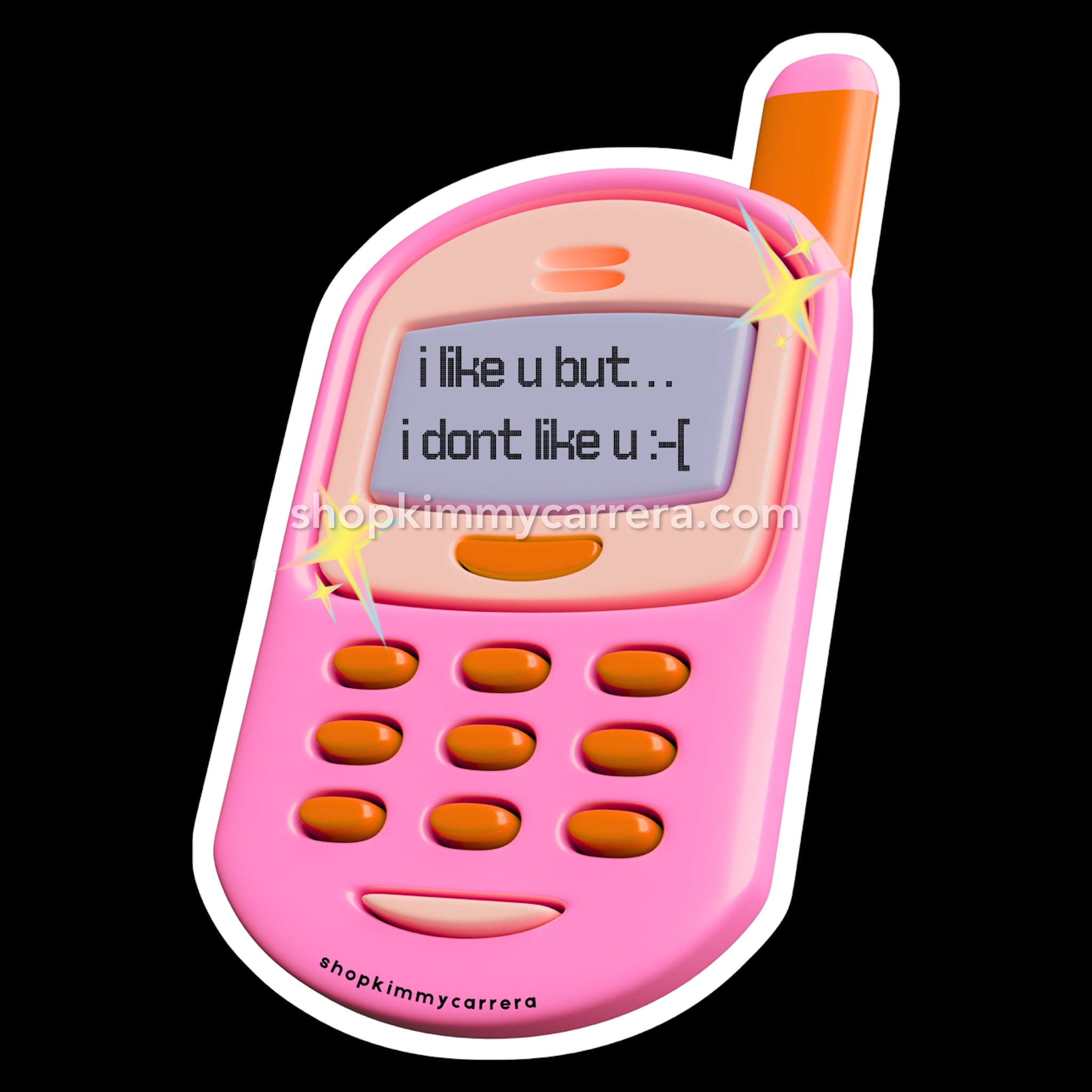 SOS Phone Sticker – shop kimmy carrera